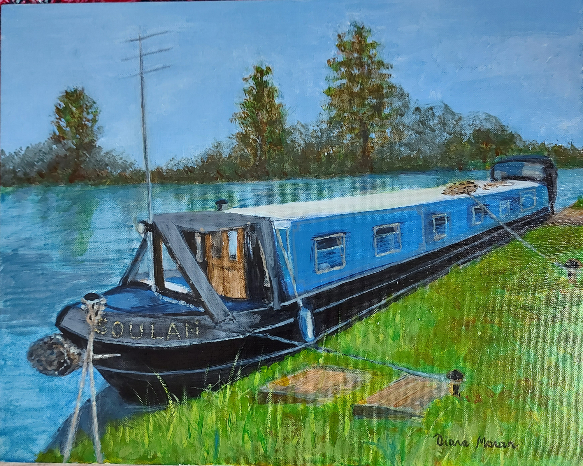 Narrowboat – GoddessArt